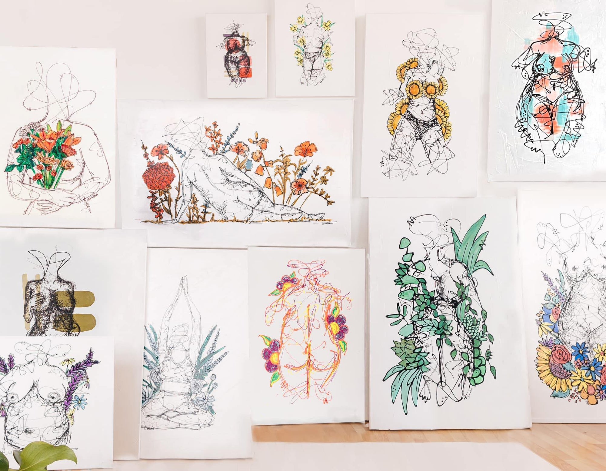 Self Love Art | @ Hannahstelter2 | Artist Hannah Stelter – Designed By ...